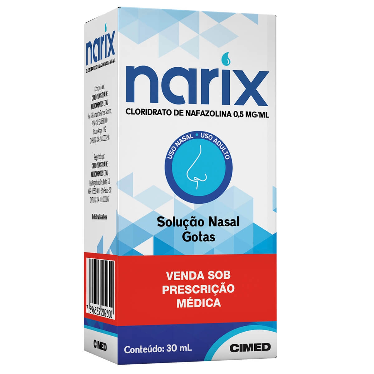 Narix 30ml Solução Cimed | Drogasil