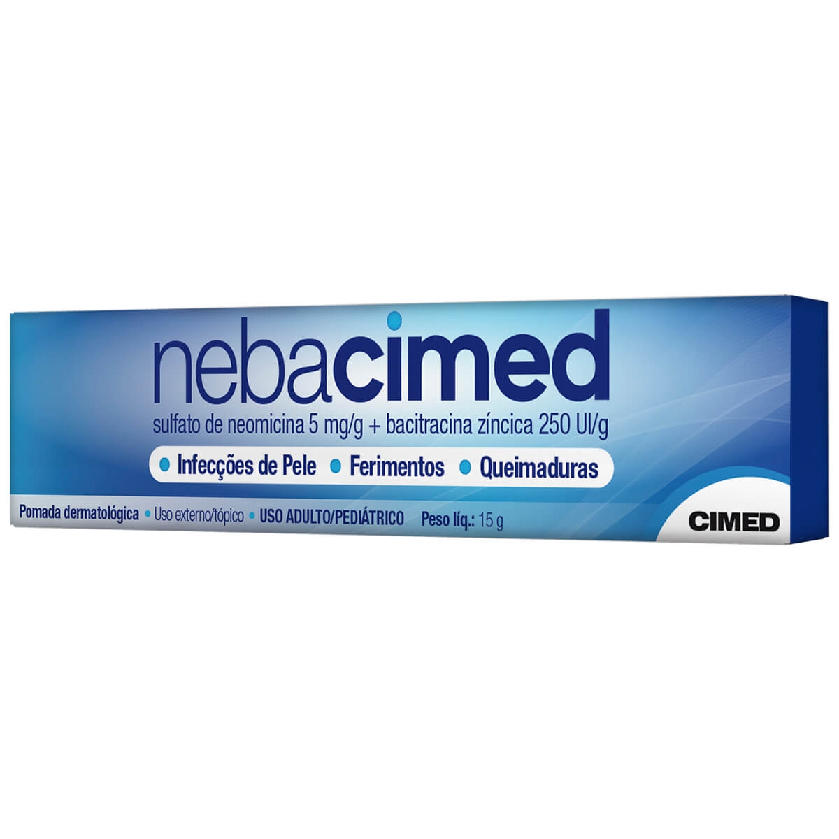 Nebacimed 15g Pomada Cimed | Drogasil