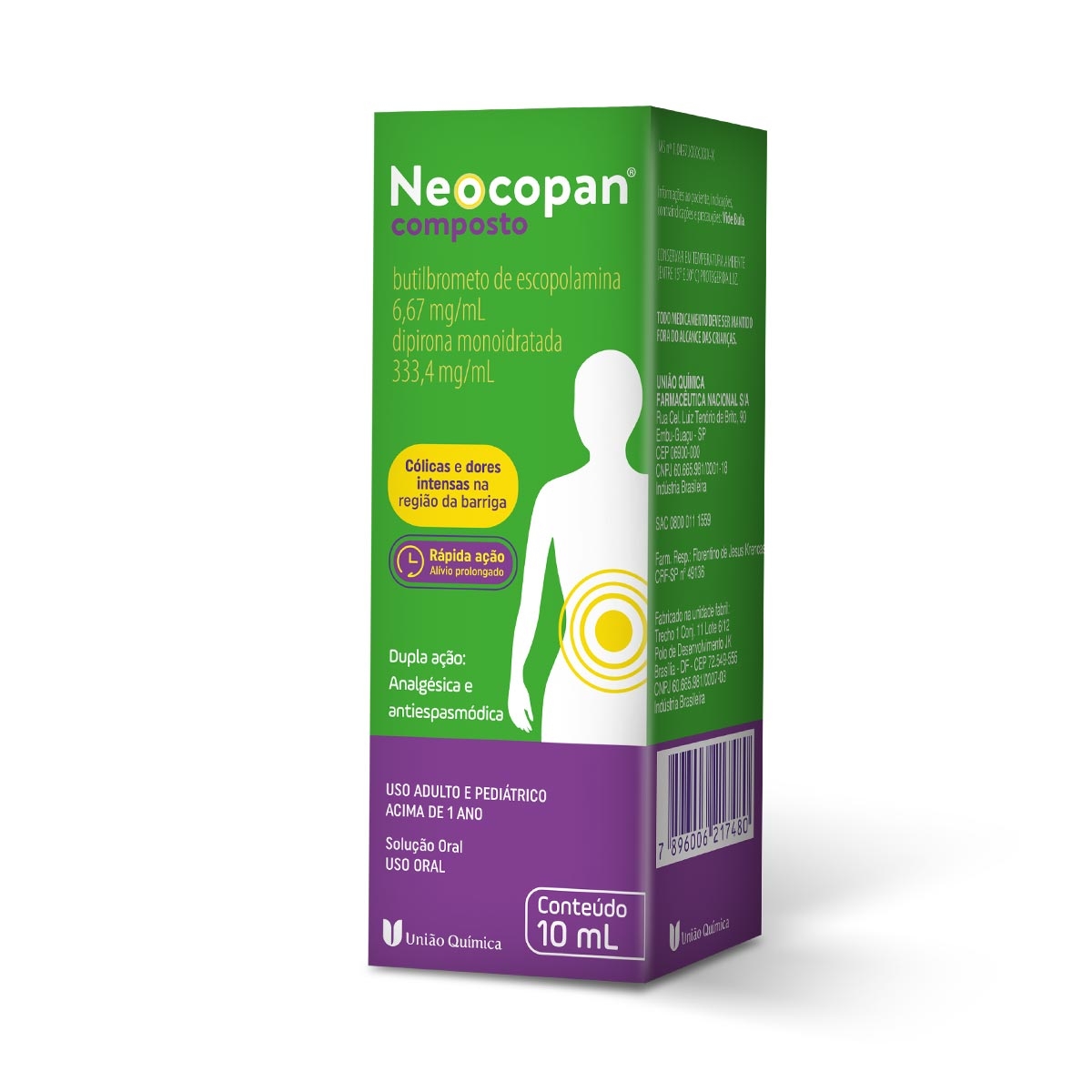 Neocopan Composto Solução Oral com 10ml | Drogasil