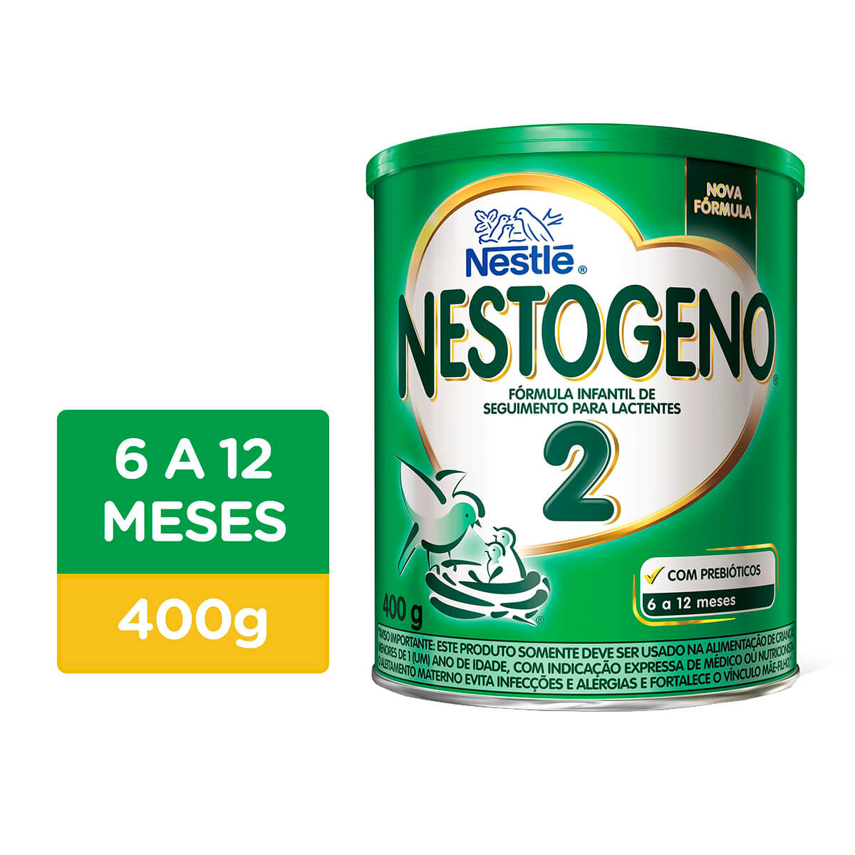 Fórmula Infantil Nestogeno 2 400g | Drogasil