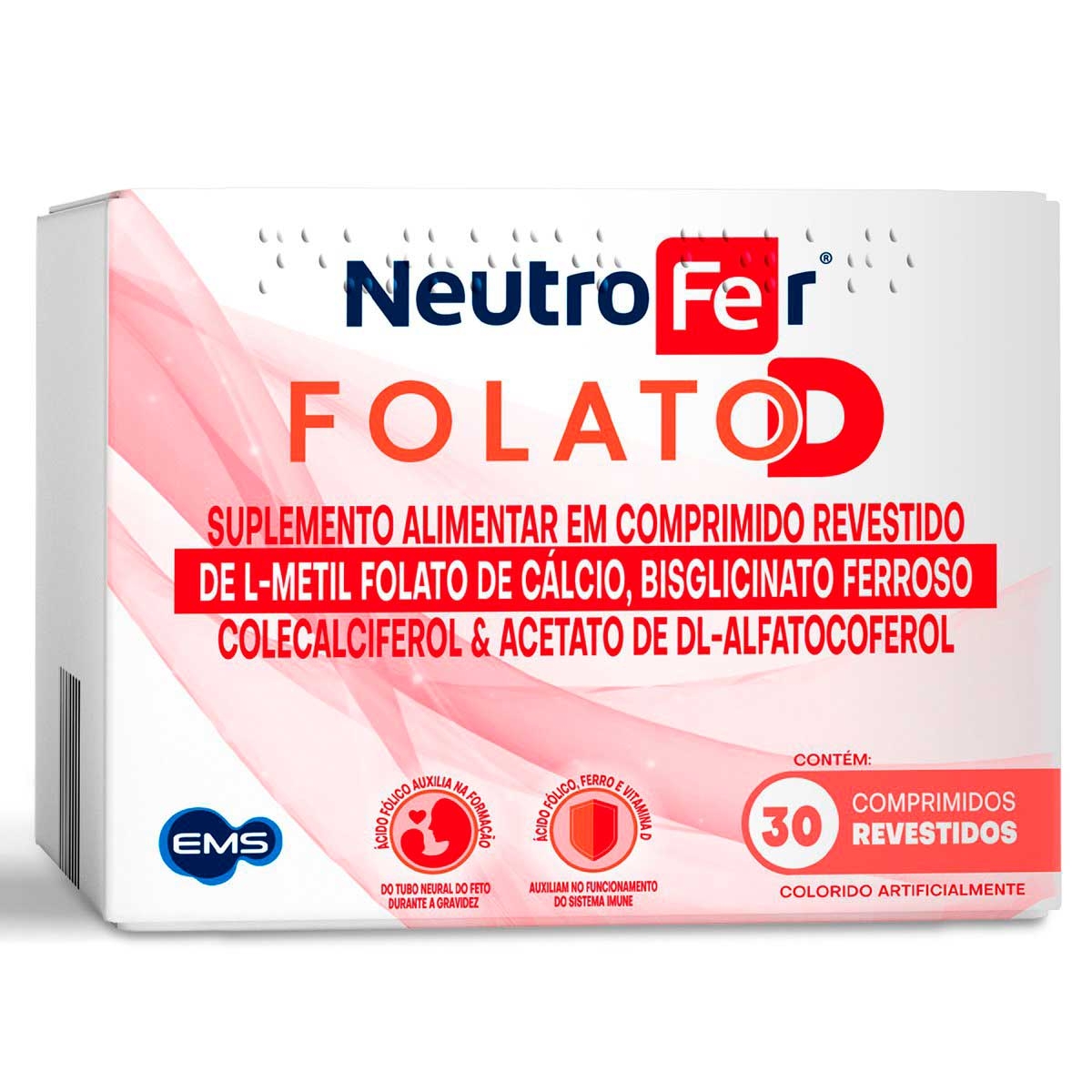 NeutroFer Folato D 30 comprimidos - Preço e para que serve? | Drogasil