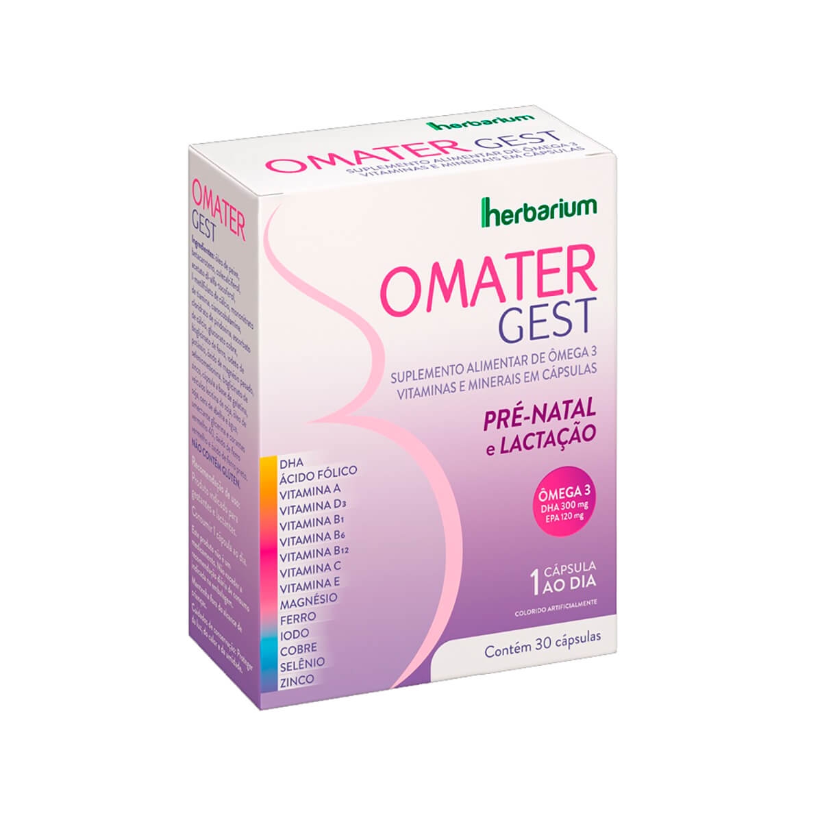 Omater Gest com 30 Cápsulas Herbarium | Drogasil