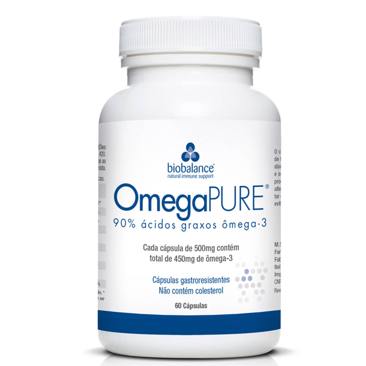 Ômega 3 Biobalance OmegaPure 450mg cápsulas: encontre online | Drogasil