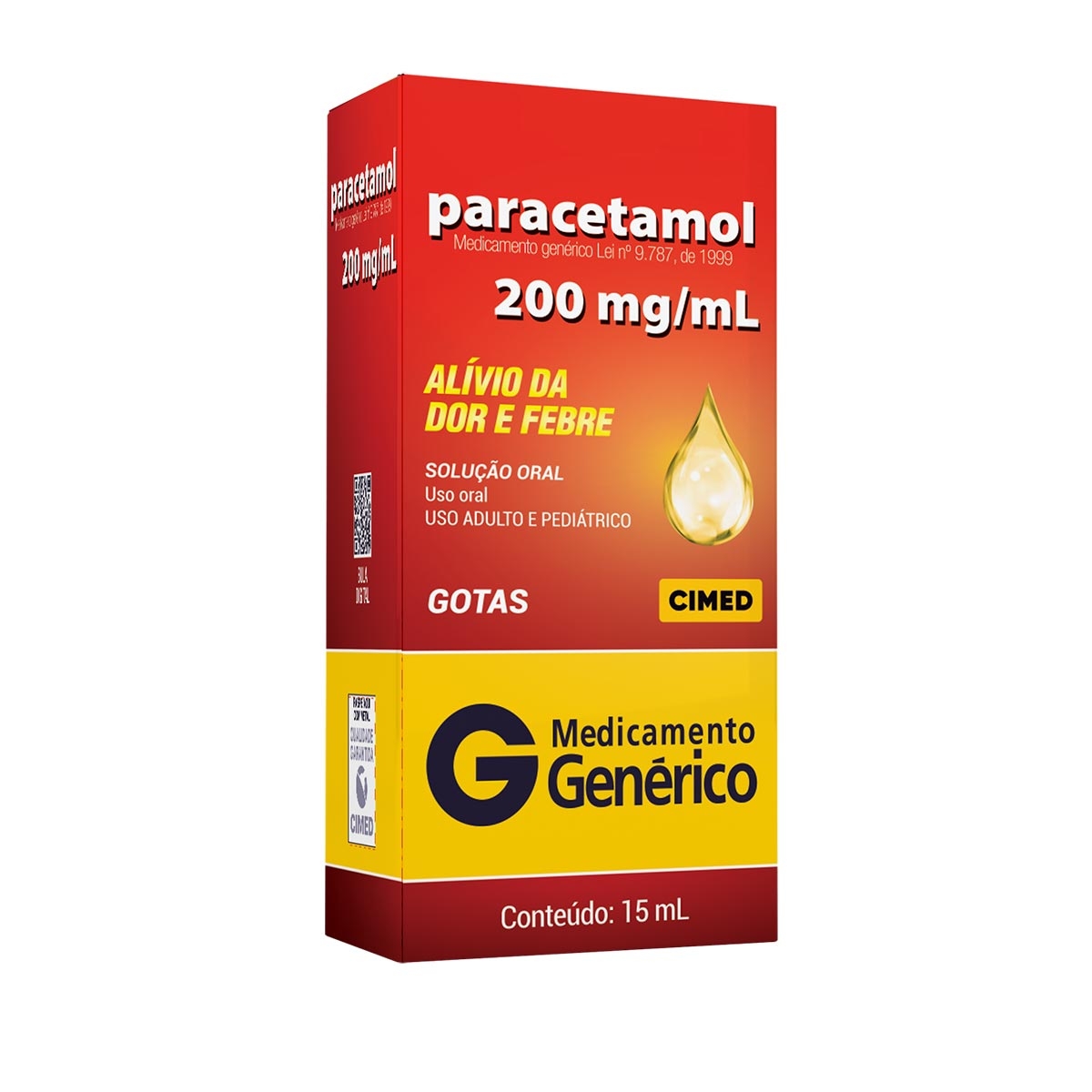 Paracetamol 200mg/ml Cimed solução oral: preço e para que serve | Drogasil