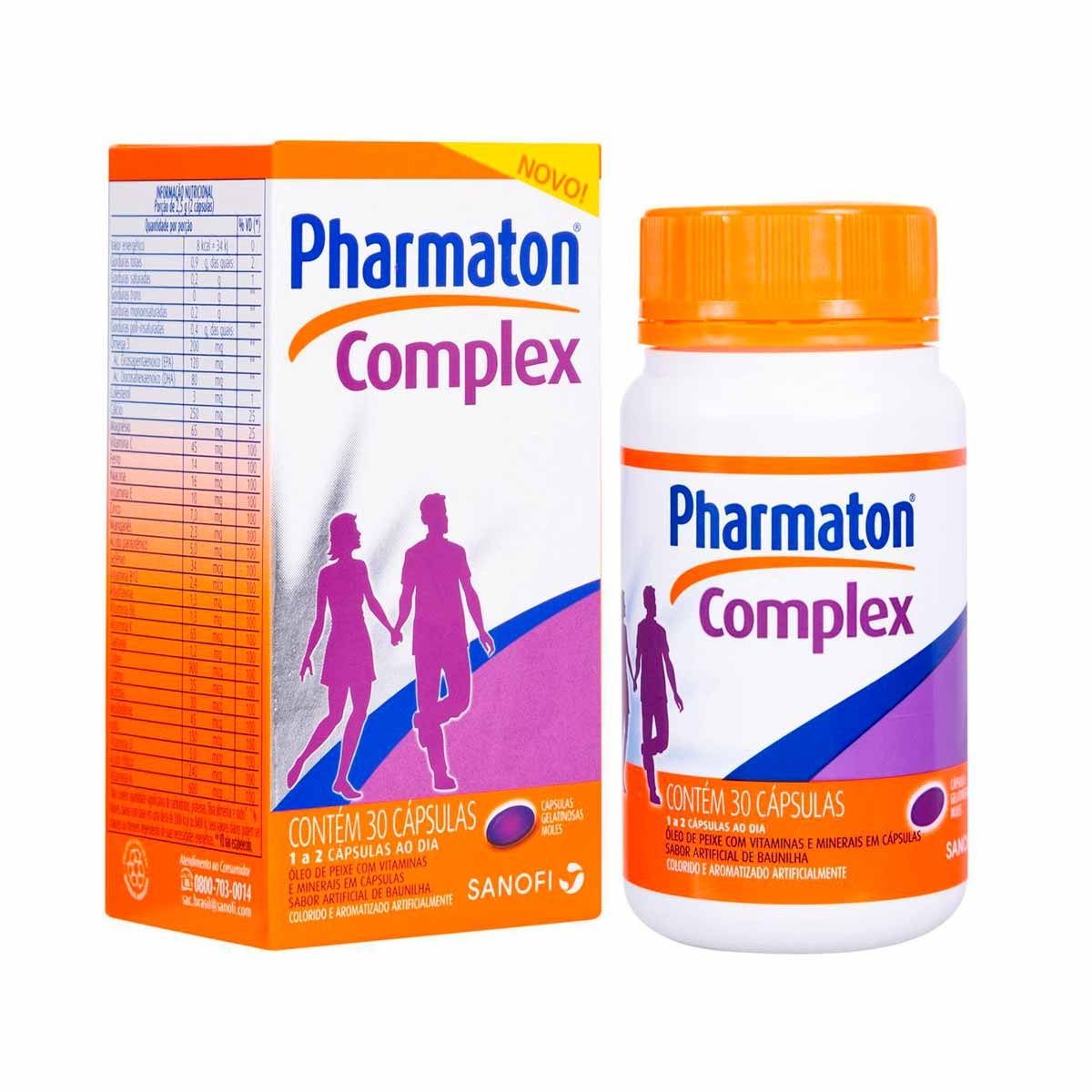 Pharmaton Complex com 30 Cápsulas | Drogasil