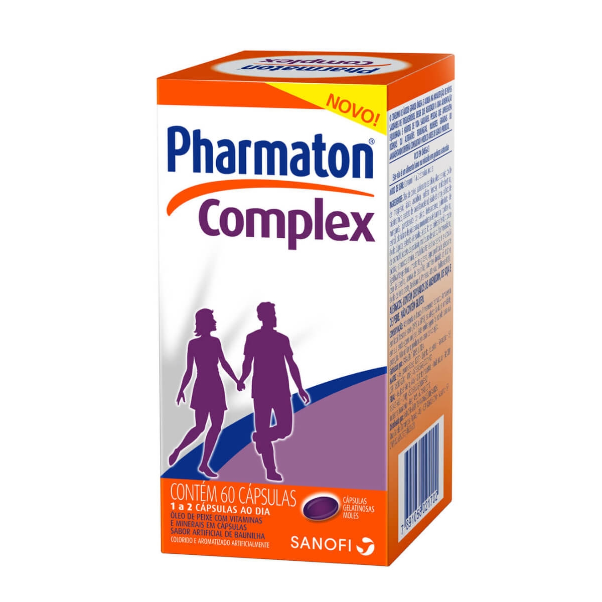 Pharmaton Complex com 60 Cápsulas | Drogasil