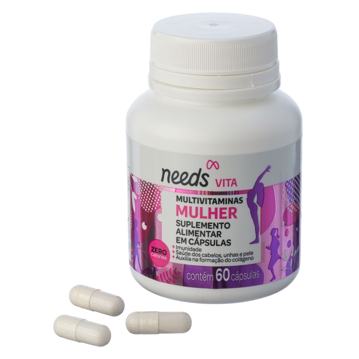 Suplemento Vitamínico e Mineral Needs Vita Mulher 60 cápsulas | Drogasil