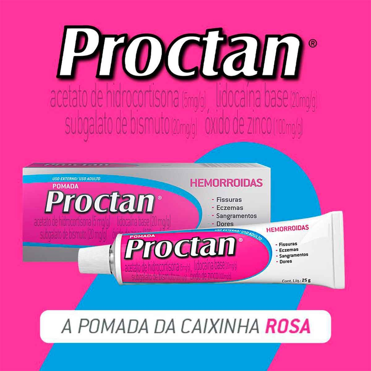 Pomada para Hemorroidas Proctan: Veja o preço e como usar | Drogasil