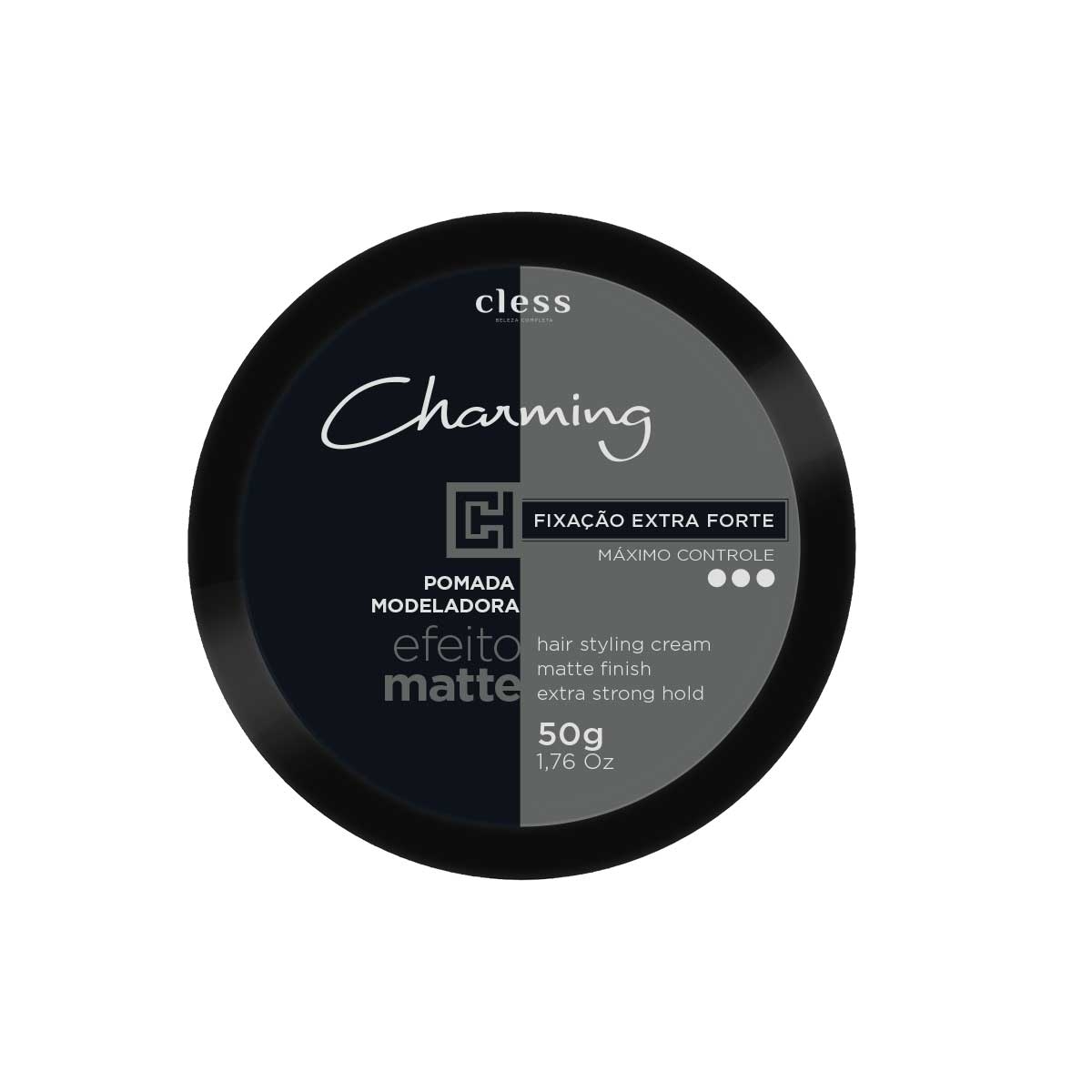 Pomada Modeladora Charming Extra Forte Efeito Matte 50g | Drogasil