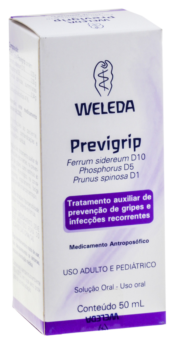 Previgrip 50ml Solução Weleda | Drogasil