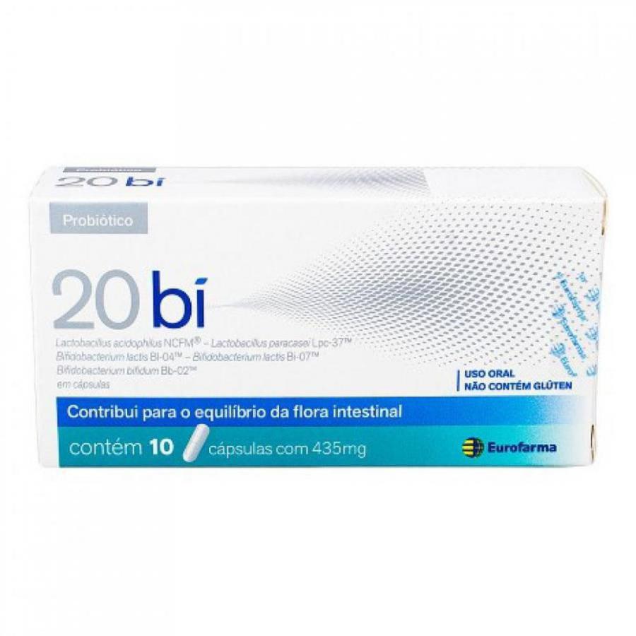 Probioticos 20bi 10 capsulas - Escorrega o Preço