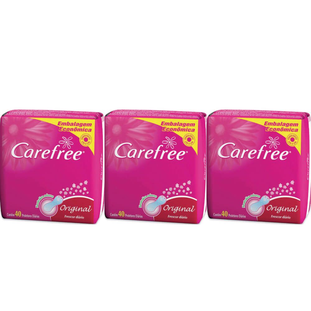 Carefree: produtos com menor preço na Drogasil