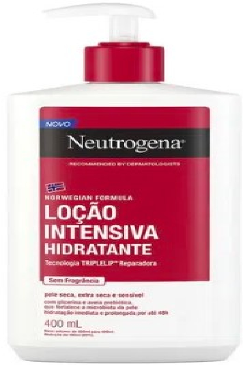 NEUTROGENA NORWEGIAN LOçãO INTENSIVA HIDRATANTE 400ML SEM FRAGRâNCIA ...