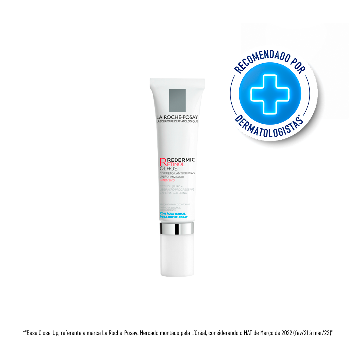 Redermic Retinol Olhos La Roche-Posay Creme Anti-Idade com 15ml | Drogasil