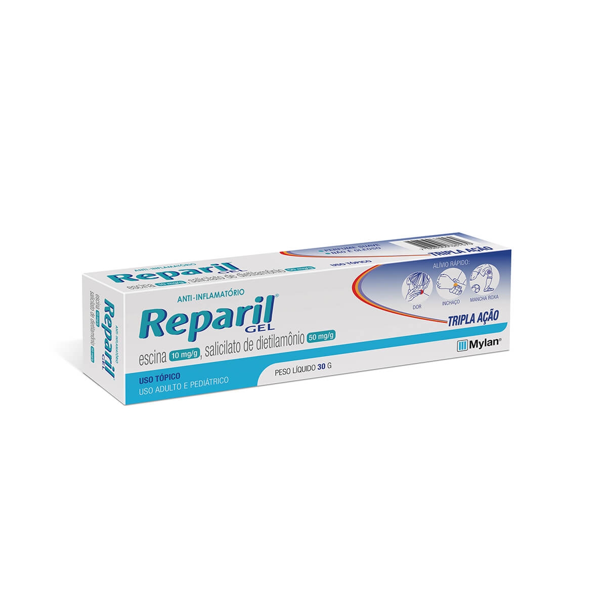 Reparil Gel 30g Mylan | Drogasil