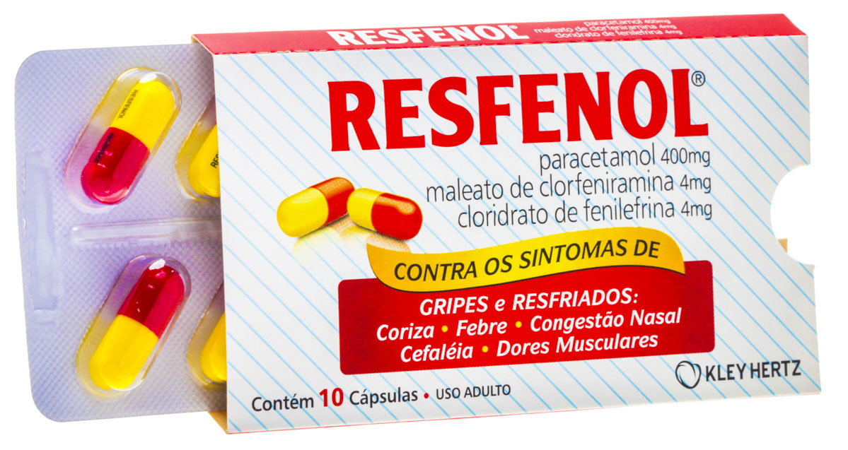 Resfenol 10 Cápsulas IAG Pharma | Drogasil