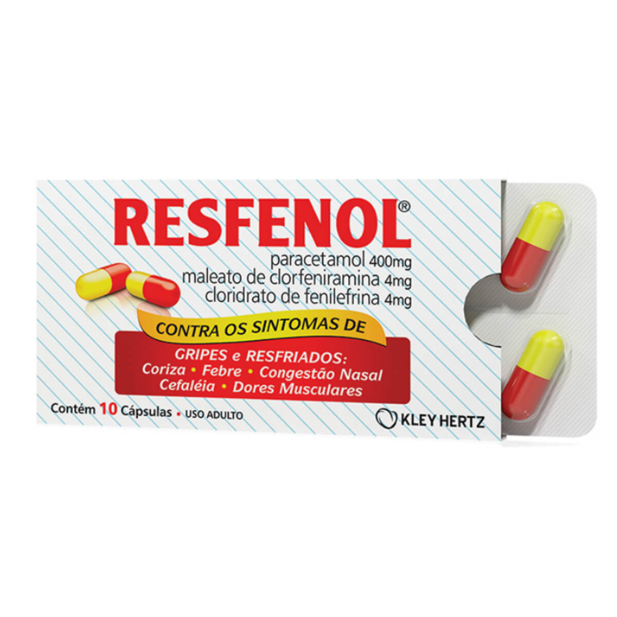 Resfenol 10 Cápsulas | Drogasil