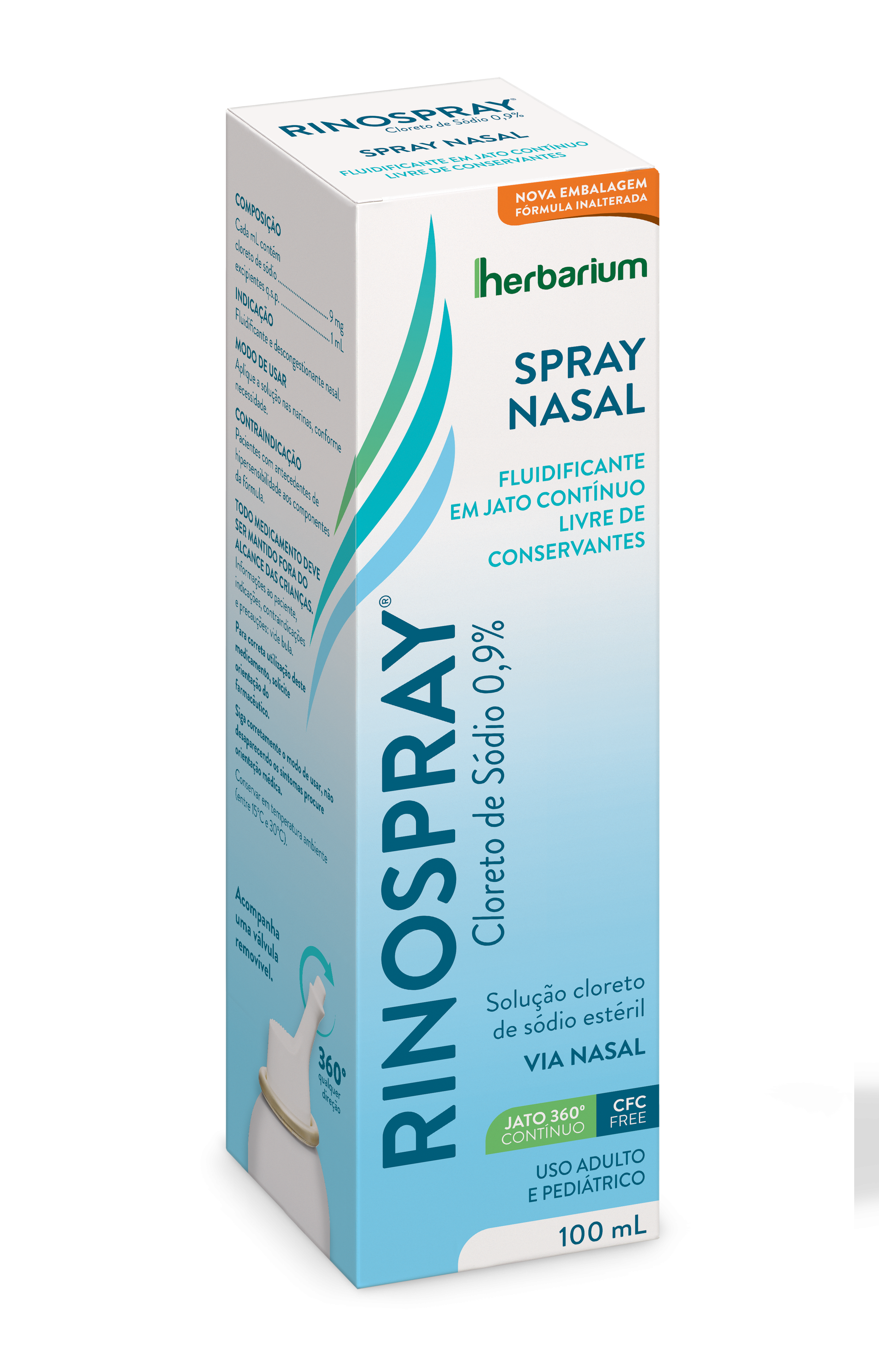 Rinospray Herbarium Spray Nasal 100ml: Veja preço e como usar | Drogasil