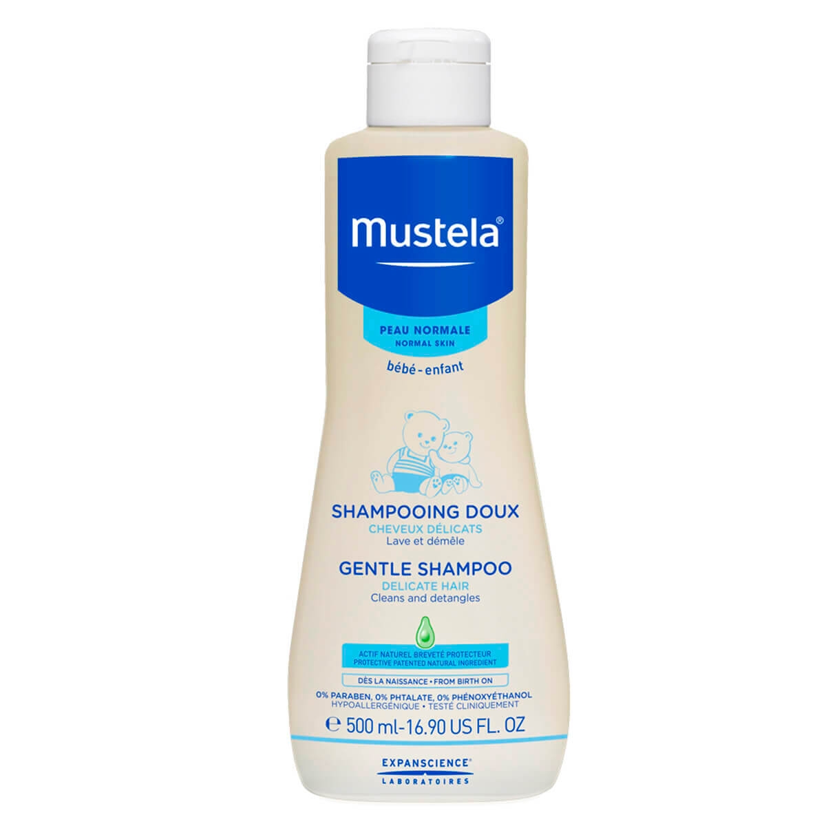 Shampoo Infantil Mustela Bebê com 500ml | Drogasil