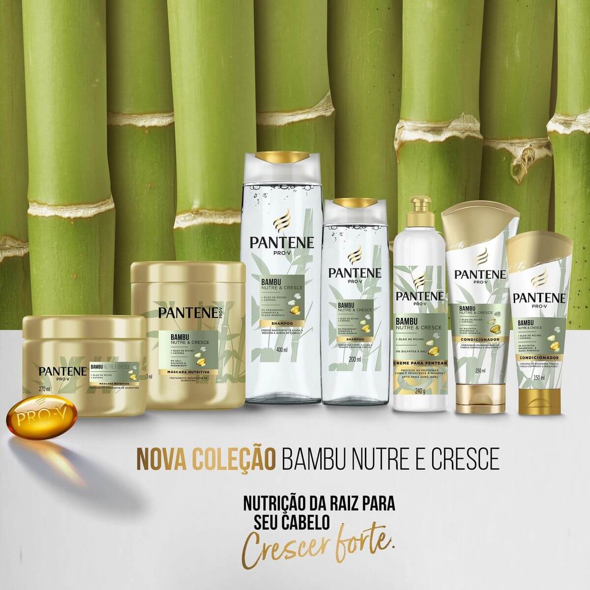 Shampoo Pantene Bambu 200ml | Drogasil