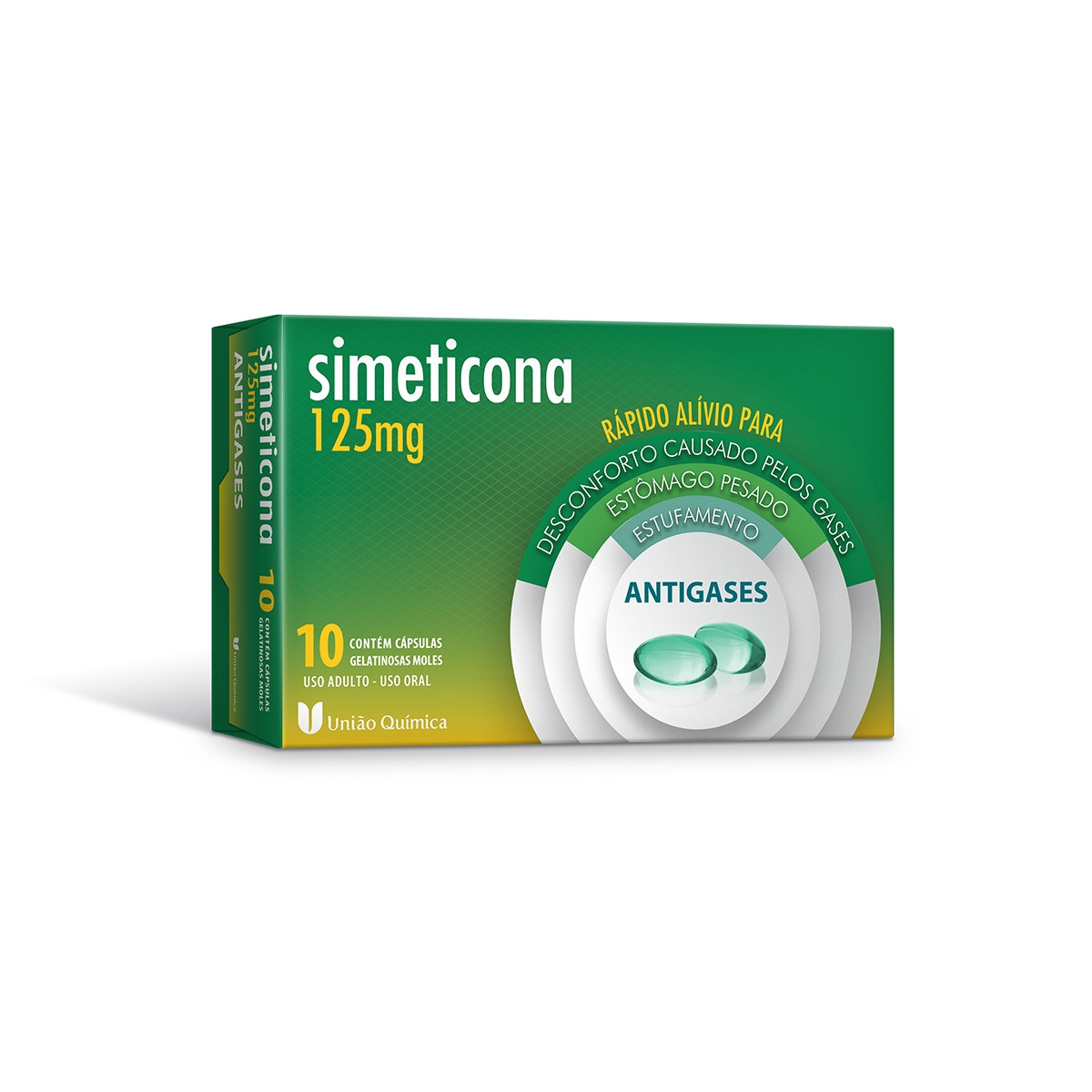 Simeticona 125mg frasco 10 cápsulas: veja preço e para que serve | Drogasil