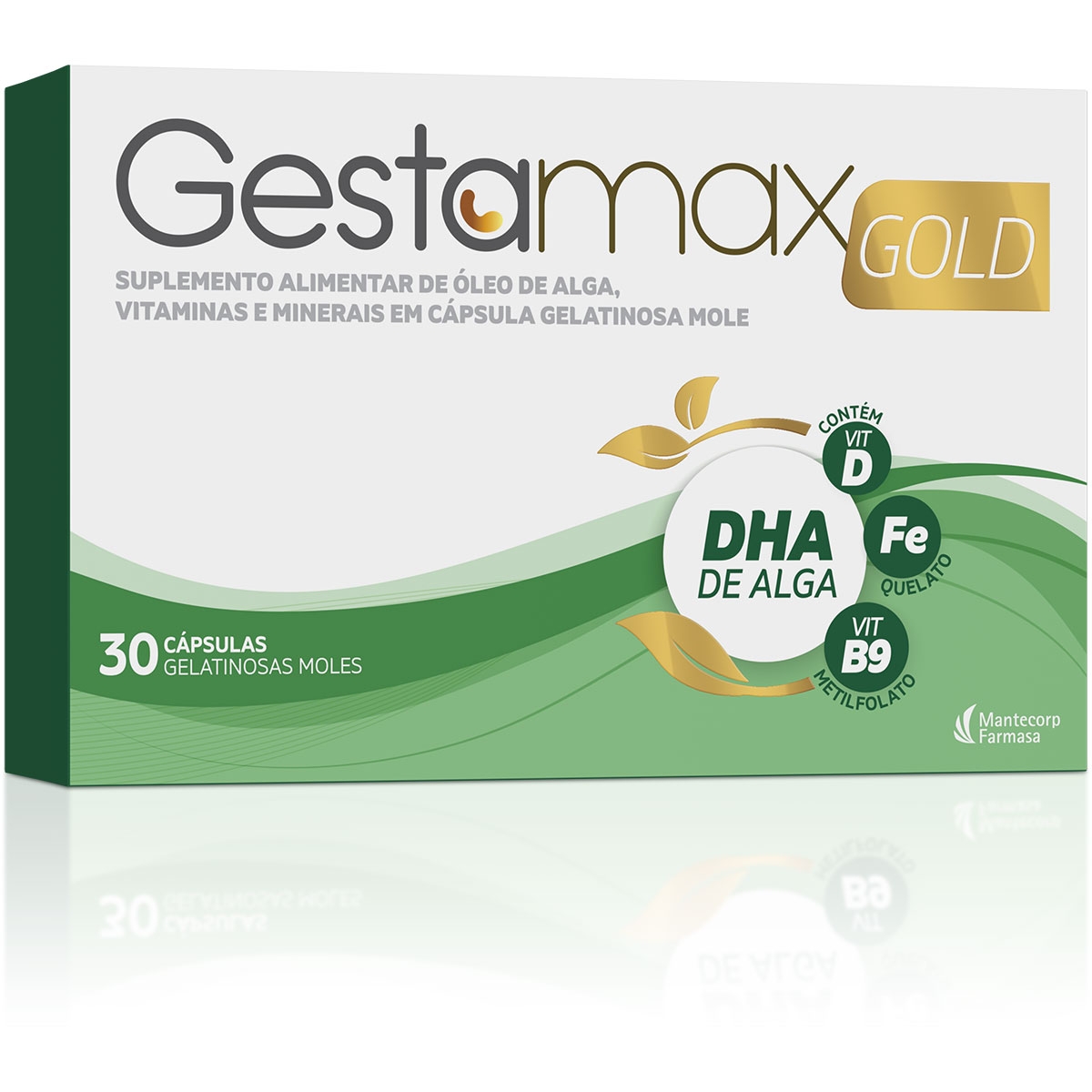 Suplemento Alimentar Gestamax Gold 30 Capsulas Moles - Preço online ...