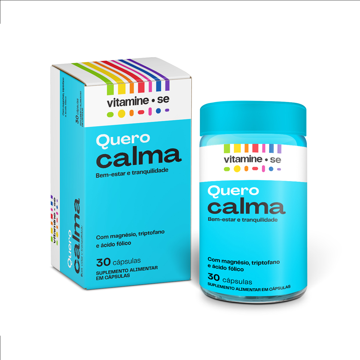 Vitamine-se Quero Calma Suplemento Alimentar 30 cápsulas - Preço online ...