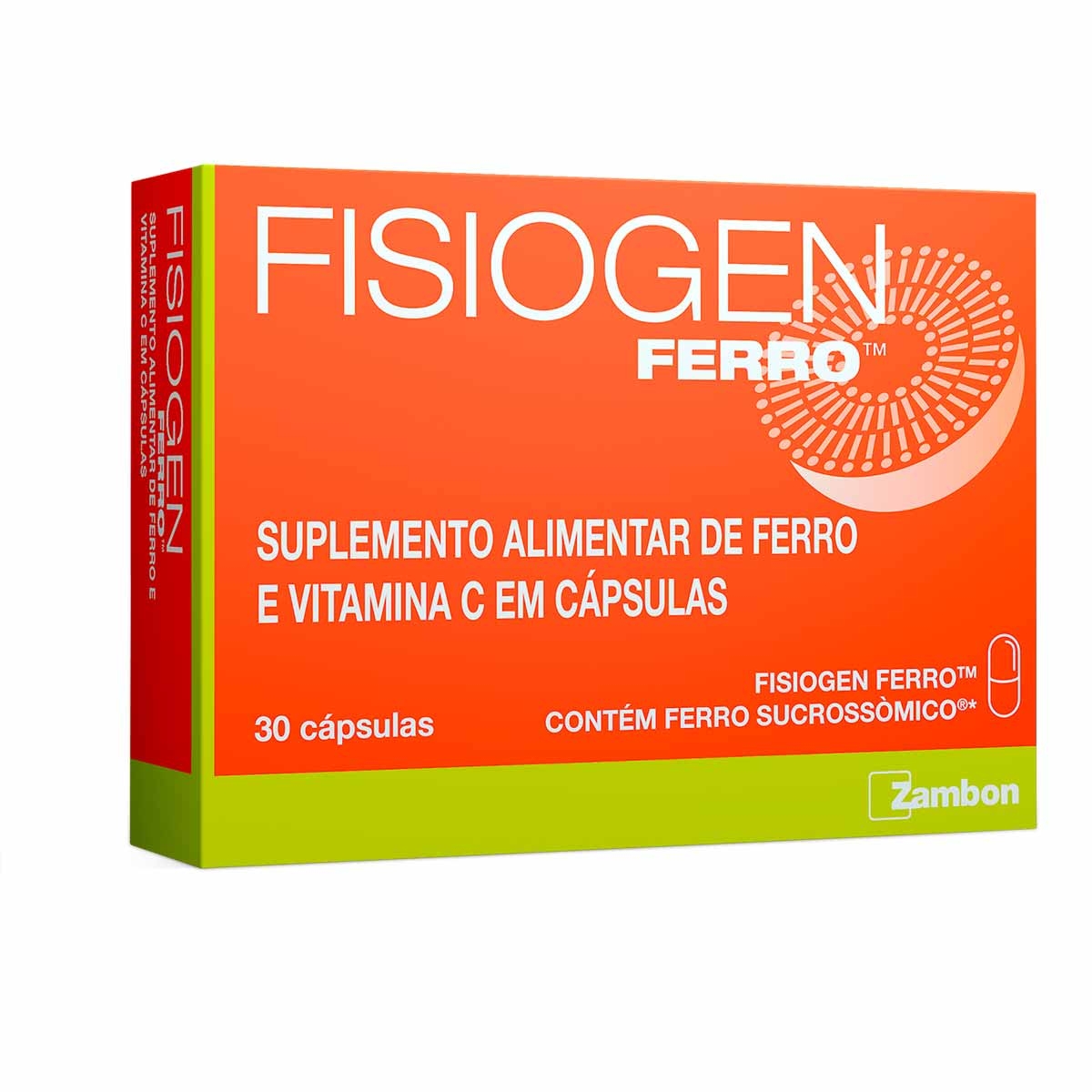 Suplemento Fisiogen Ferro com 30 cápsulas - Preço | Drogasil