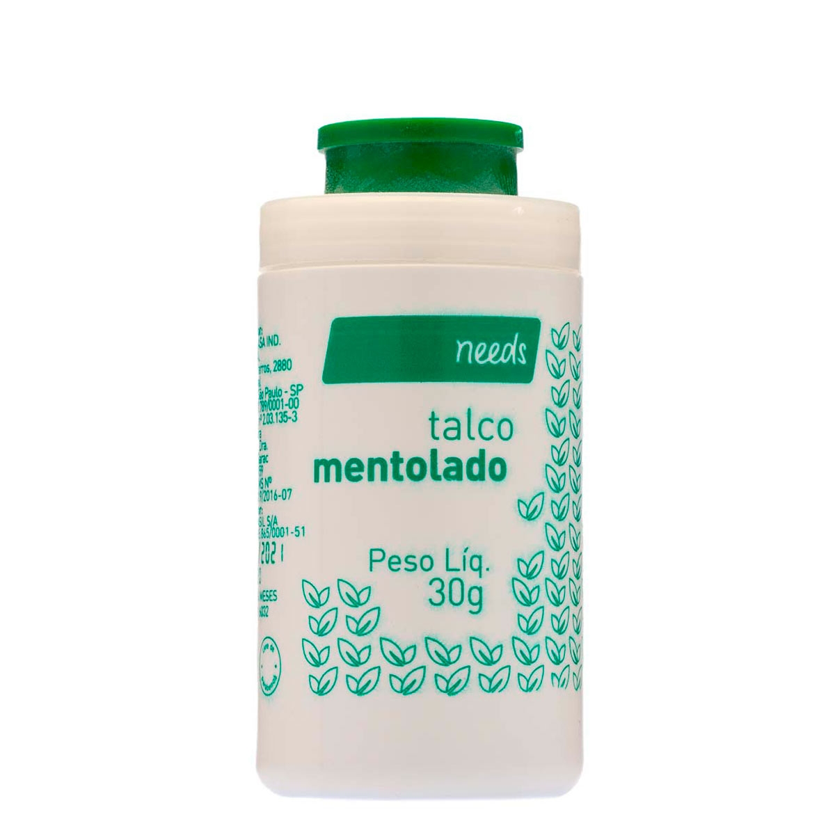 Talco Mentolado para os Pés Needs com 30g | Drogasil