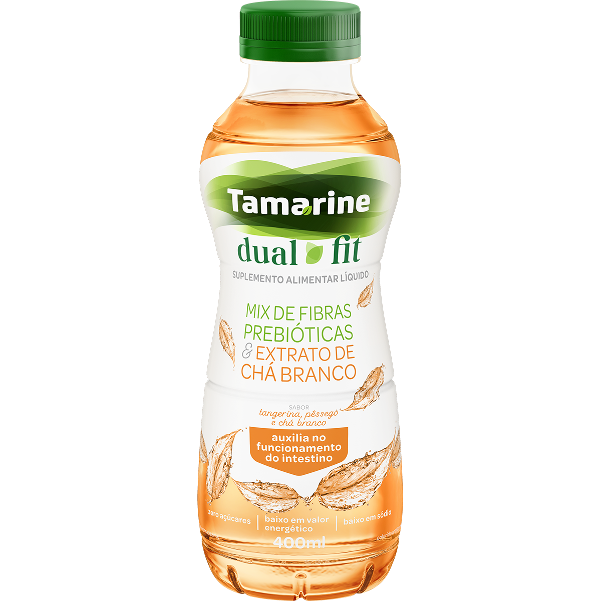 Tamarine Dual Fit Sabor Tangerina, Pêssego e Chá Branco - oferta | Drogasil