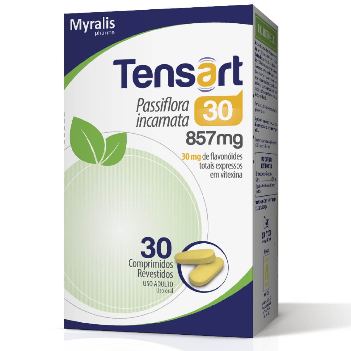 Tensart 857mg Myralis 30 Comprimidos | Drogasil