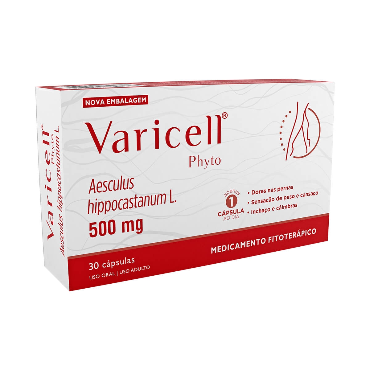 Varicell Phyto 500mg com 30 Cápsulas | Drogasil