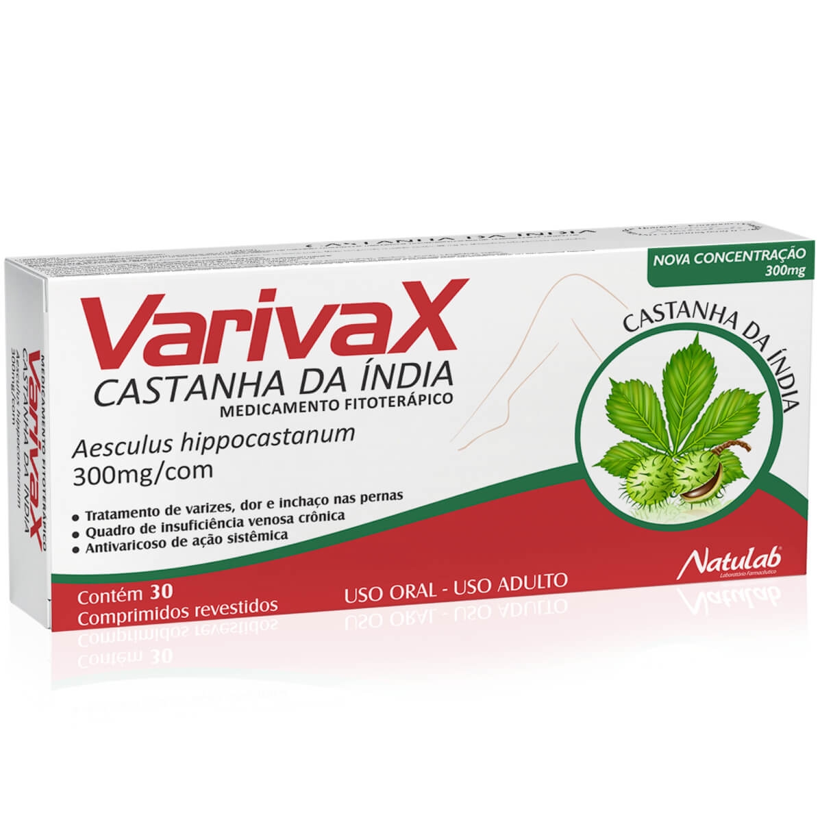 Varivax 300mg 30 Comprimidos Natulab | Drogasil