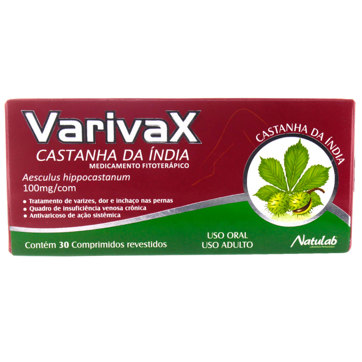 Varivax 100mg 30 Comprimidos Natulab | Drogasil