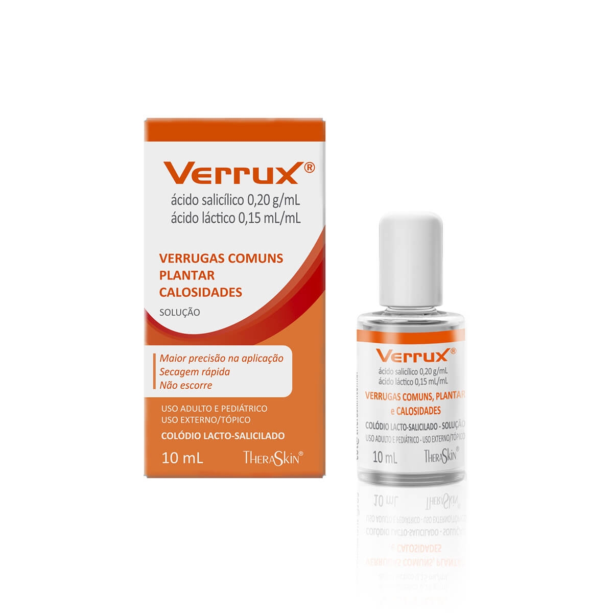 Verrux Removedor de Verrugas com 10ml | Drogasil