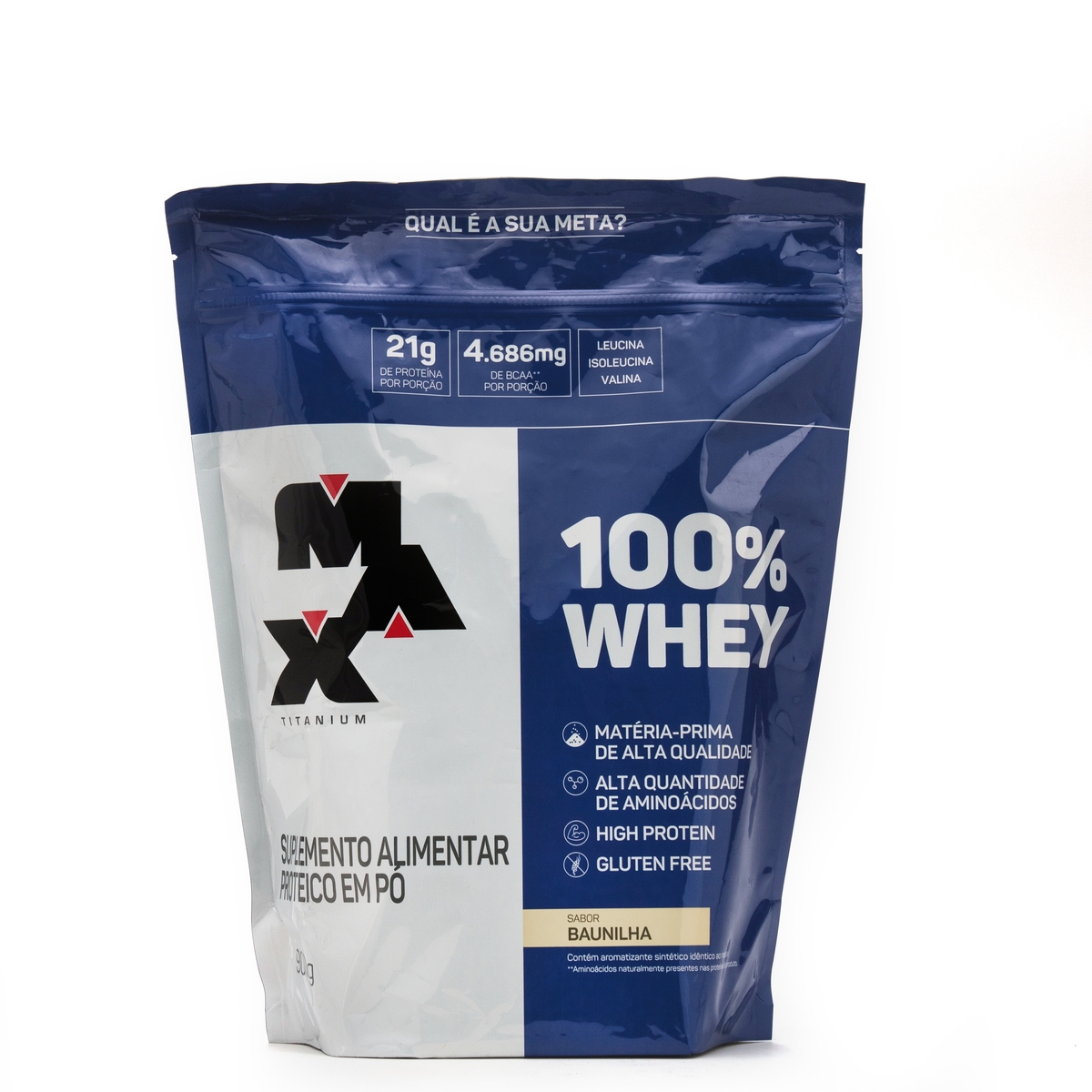 Whey Protein Max Titanium 100% Whey Baunilha refil - promoção | Drogasil