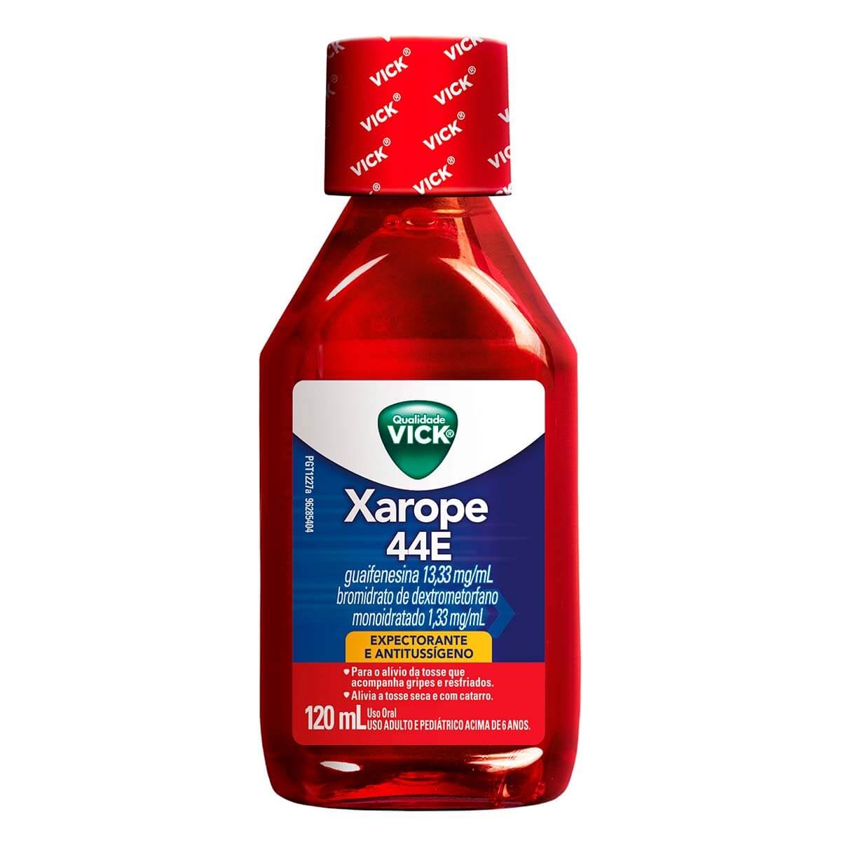 Xarope Vick 44E 120ml | Drogasil