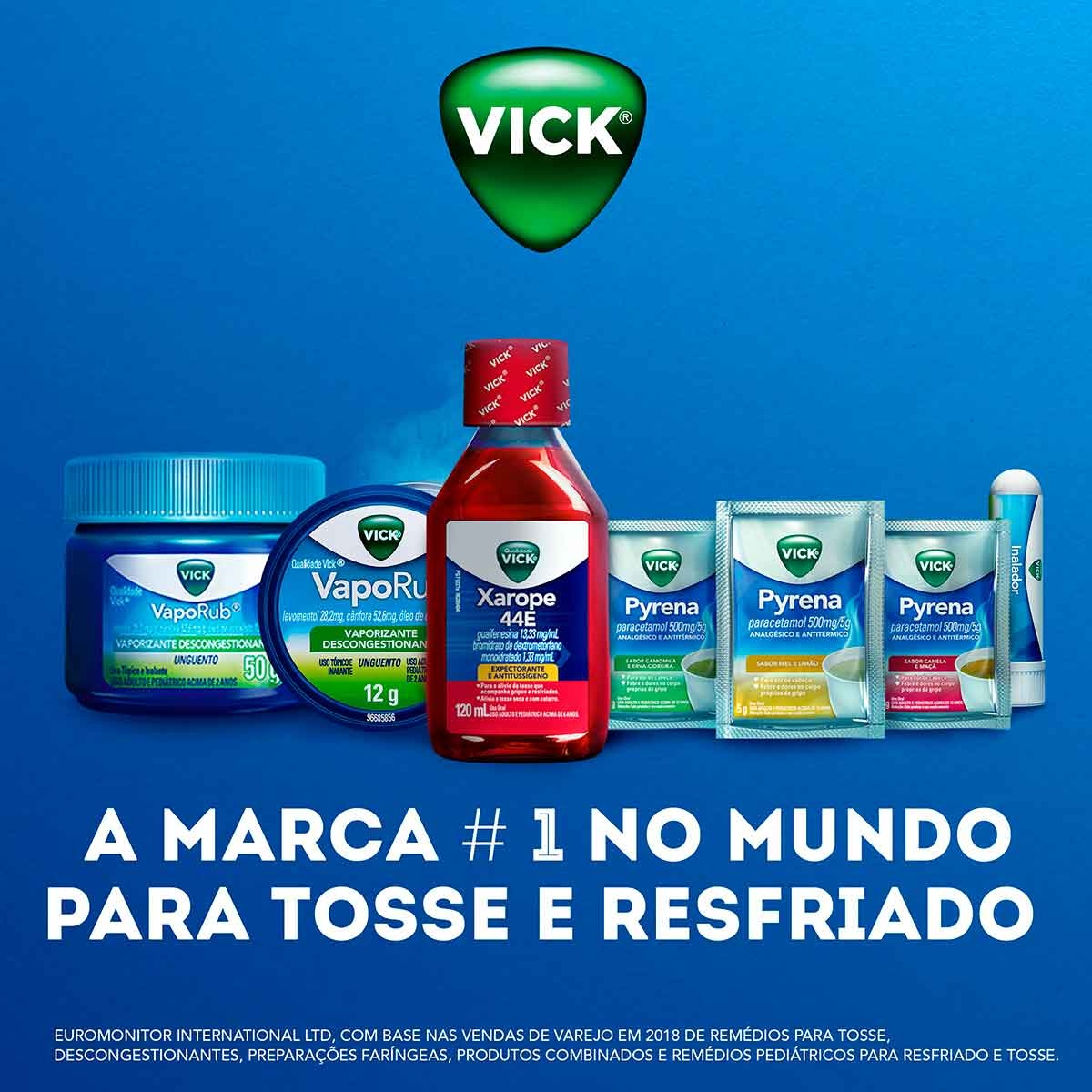 Xarope Vick 44E 120ml | Drogasil