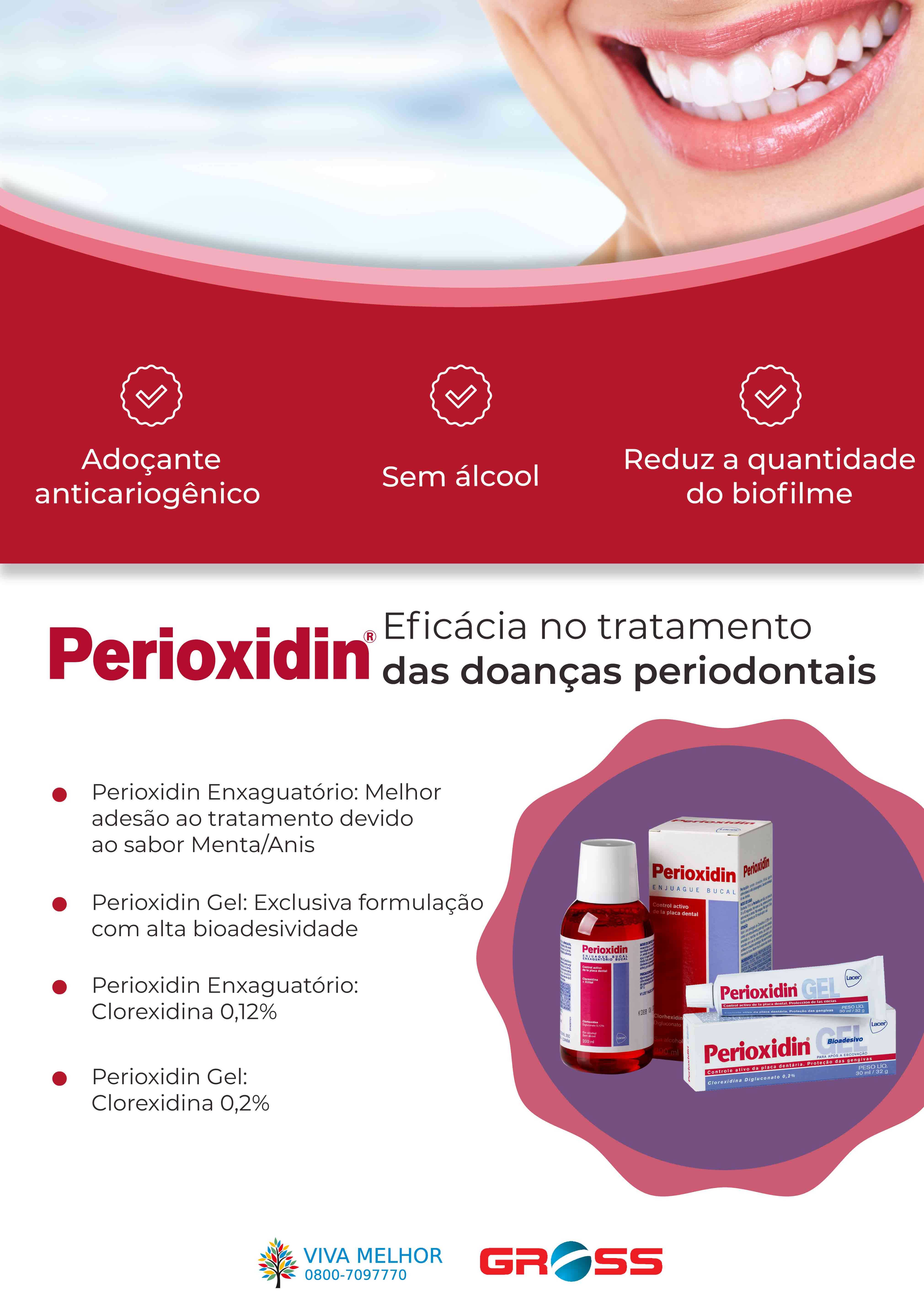 Antisséptico Bucal Perioxidin 200ml | Drogasil